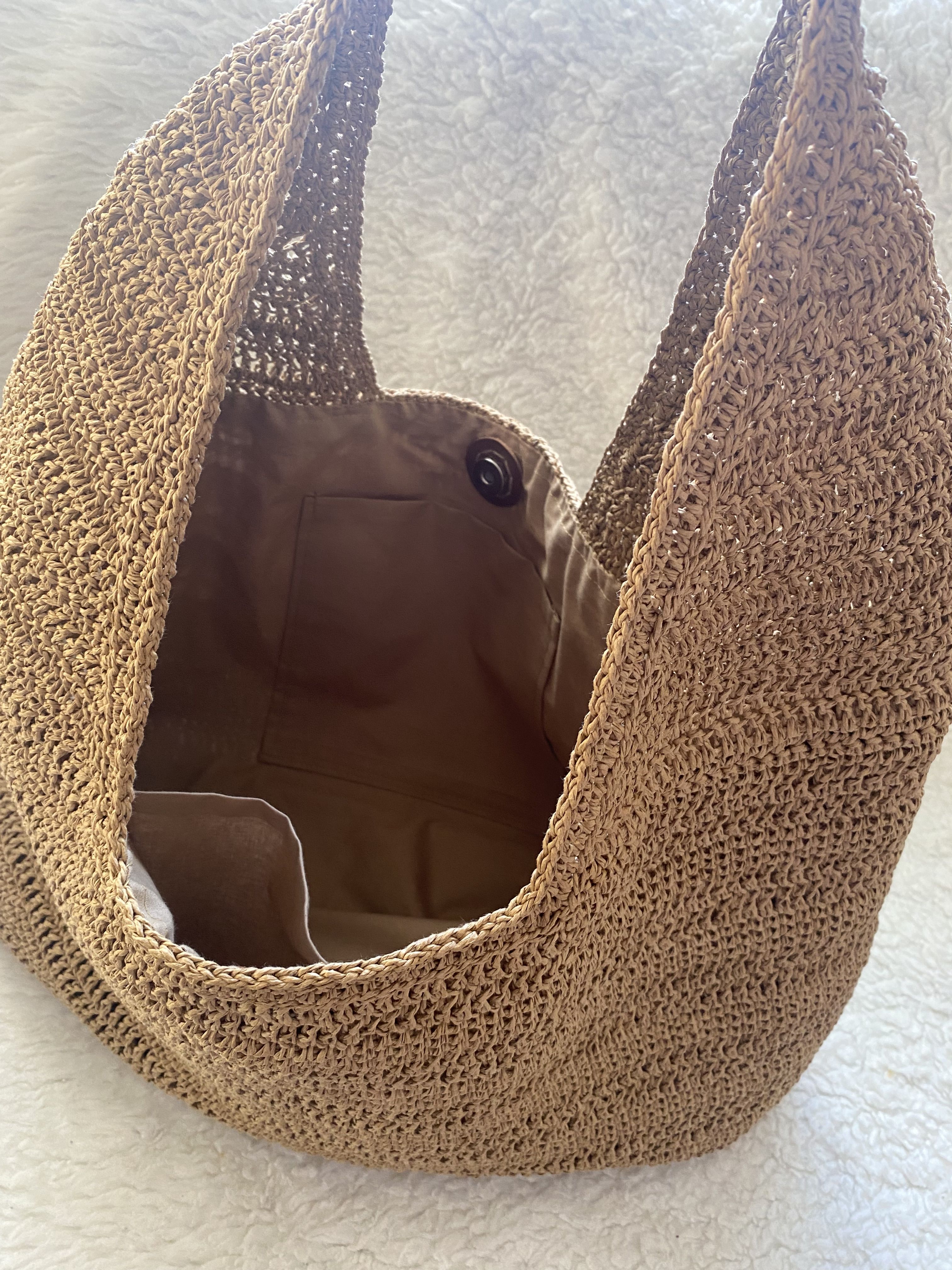 Kâğıt İpten Heybe Çanta | El Yapımı ve Şık Tasarım - komeksepeti.com