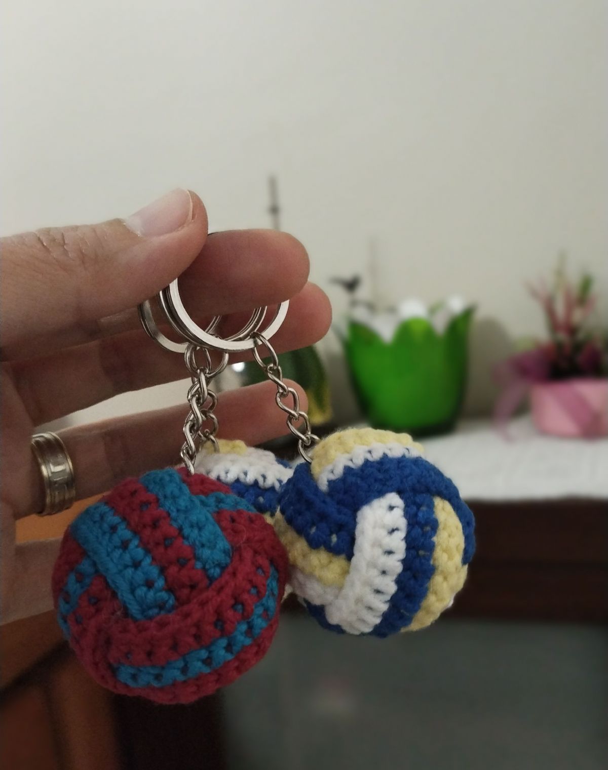 Amigurumi Top Anahtarlık - komeksepeti.com
