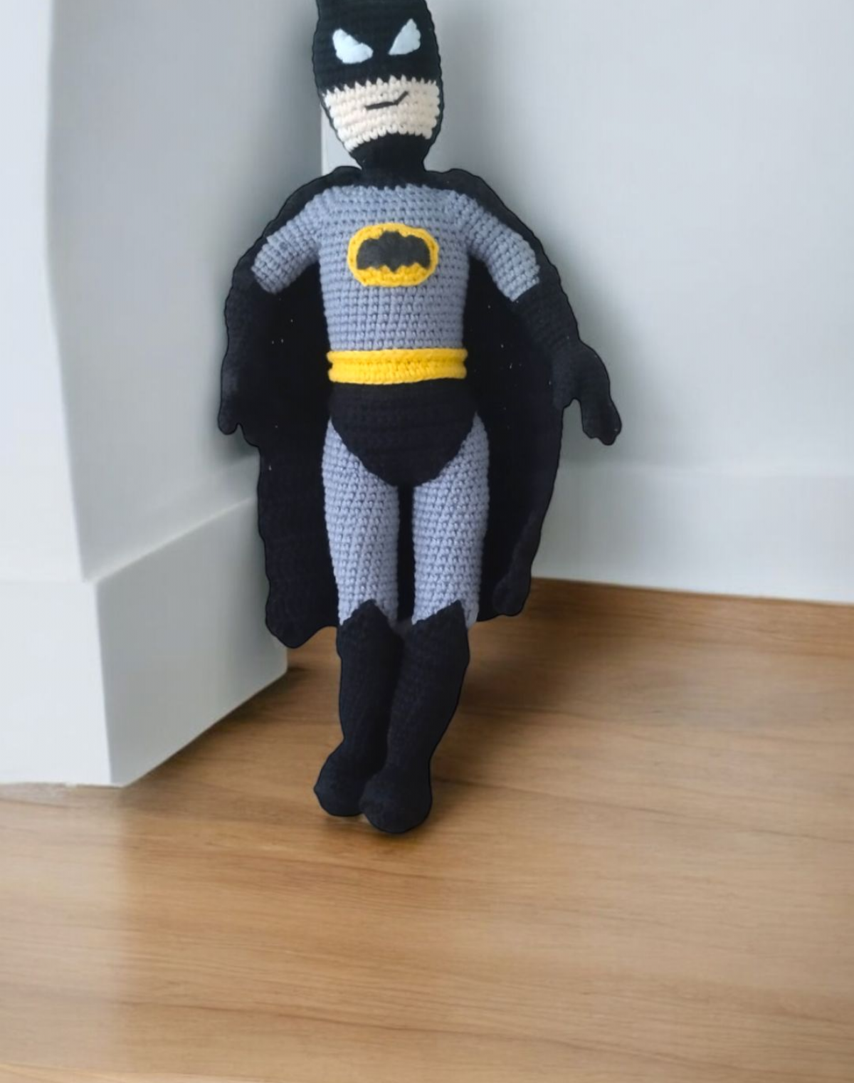 Amigurumi Batman - El Yapımı Süper Kahraman Oyuncak - komeksepeti.com