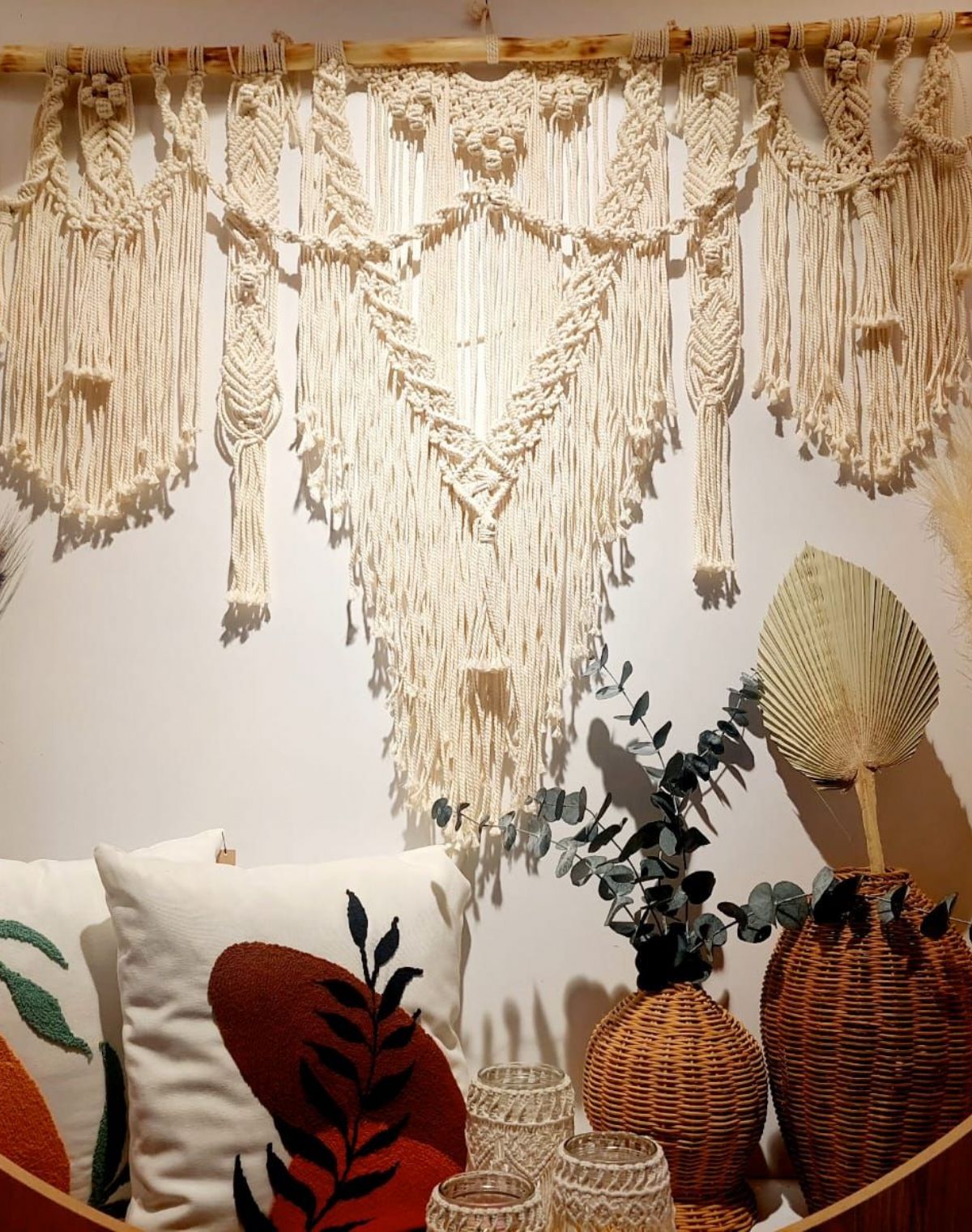 Bohem Makrome Duvar Süsü - komeksepeti.com