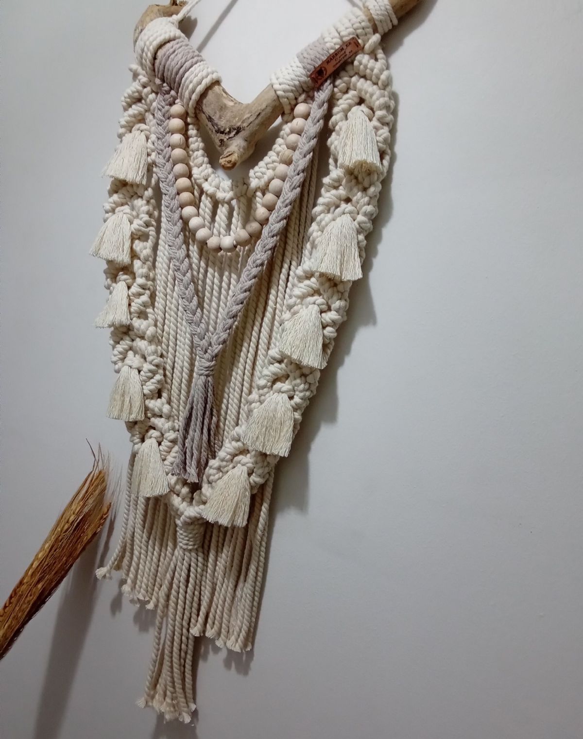 Makrome Bej Krem Duvar Süsü Fiyatı, Yorumlar - komeksepeti.com